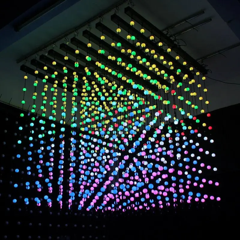 Professional RGB 360 Degree LED Pixel Ball Matrix Light