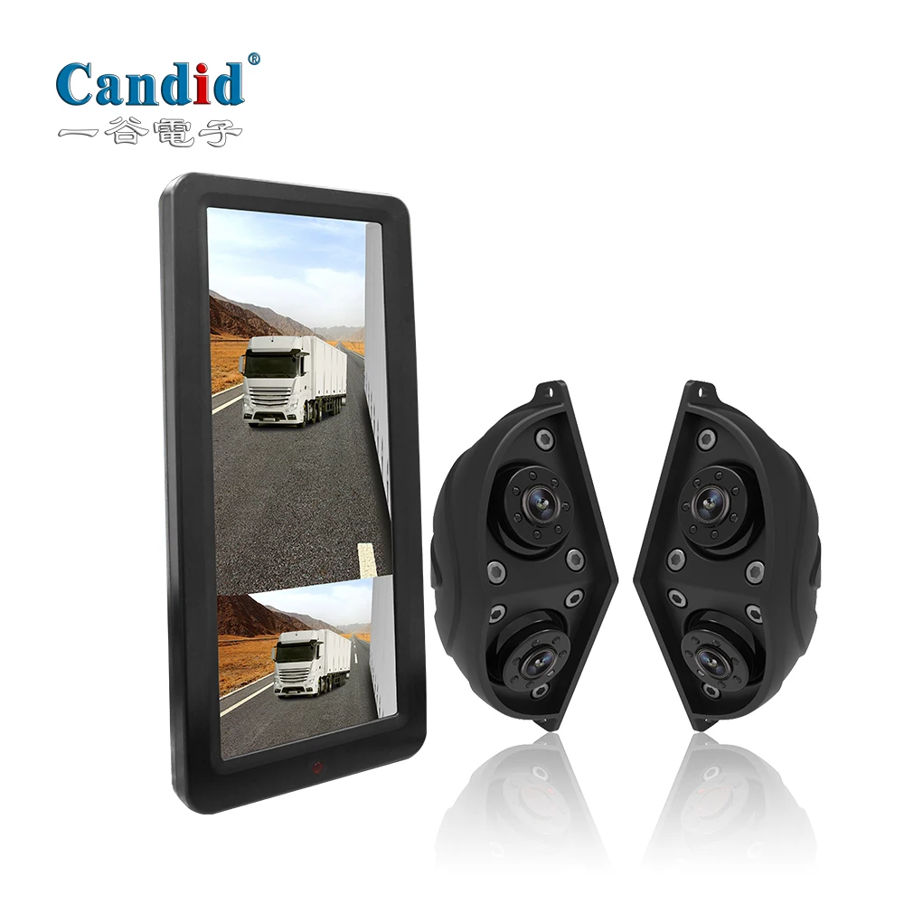 12.3 Inch Hd Electronics Mirror Rear View Monitor With Side View Mirror ...