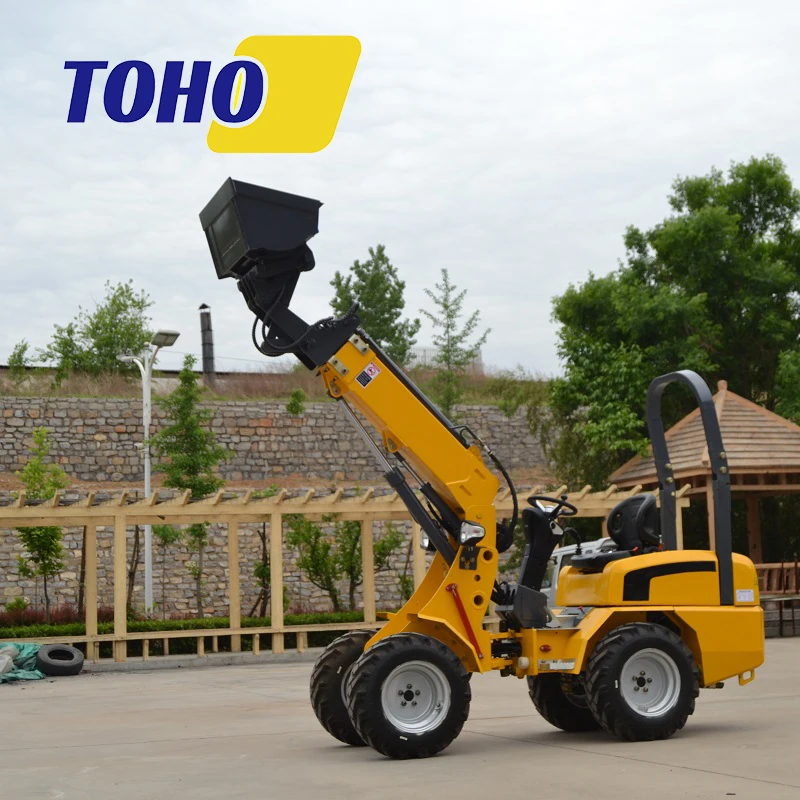 Efficient Earthmoving with 1 Ton Wheel Loaders from China