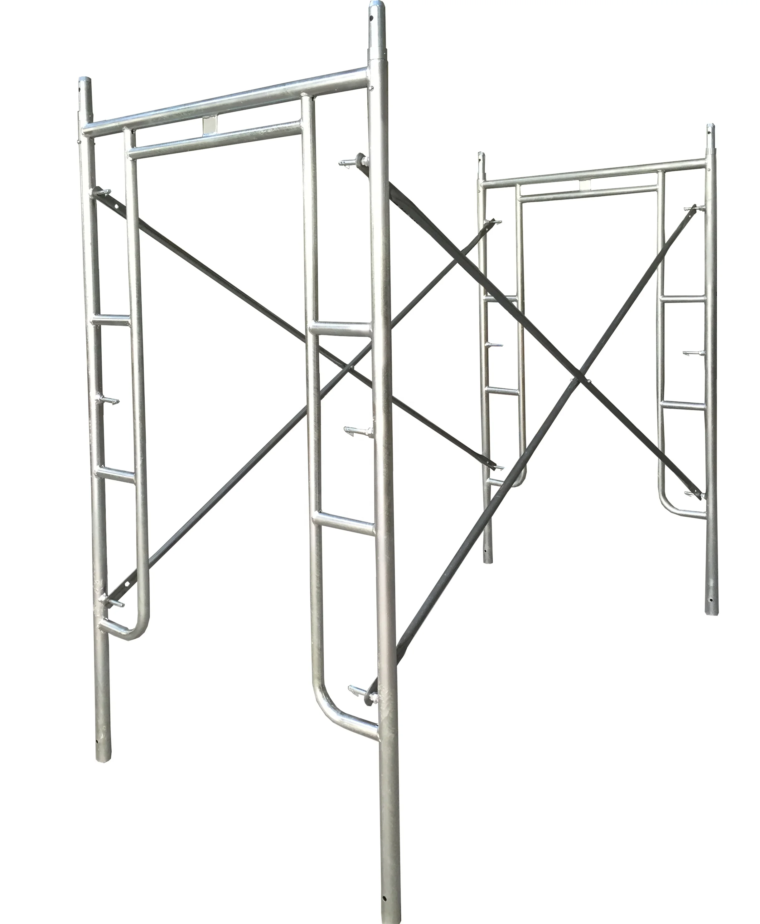 Pre-galvanized Frame Scaffolding Cross Brace Tubular Cross Brace - Buy ...
