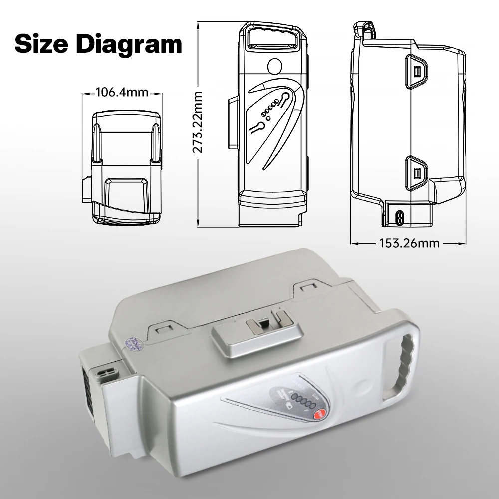 26v 13.2ah-28ah Replacement Li Ion Battery For Pan System Battery Pack - Buy For Pan E Bike ...