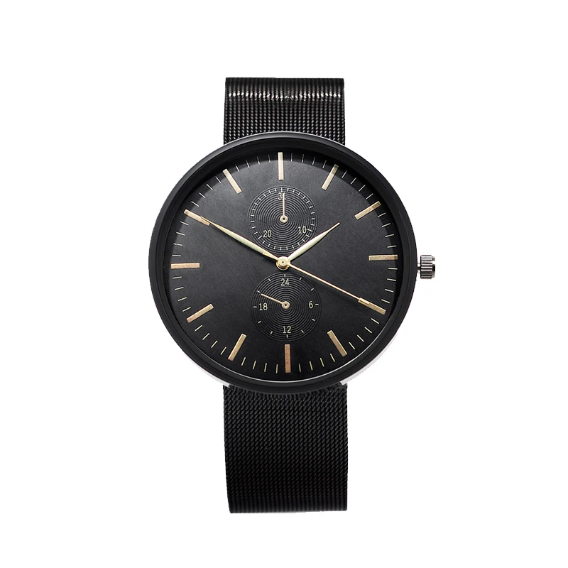 Oem Odm Private Label Watches Men Wrist Quartz Solid Stainless Steel ...