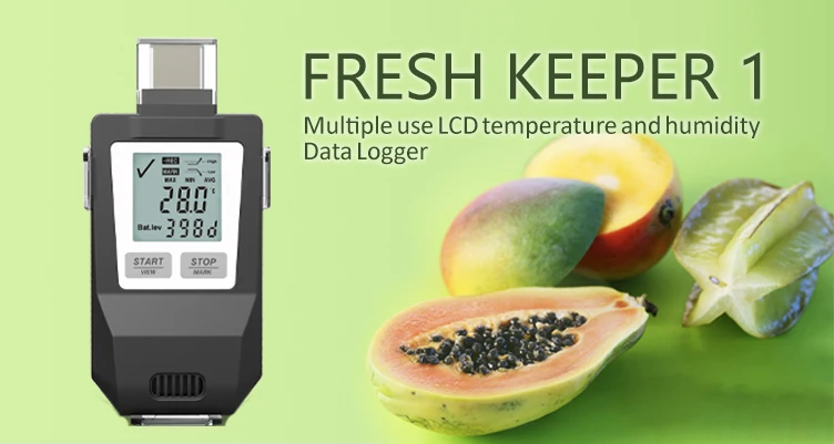 Freshliance Temperature And Humidity Data Logger Usb Temperature ...