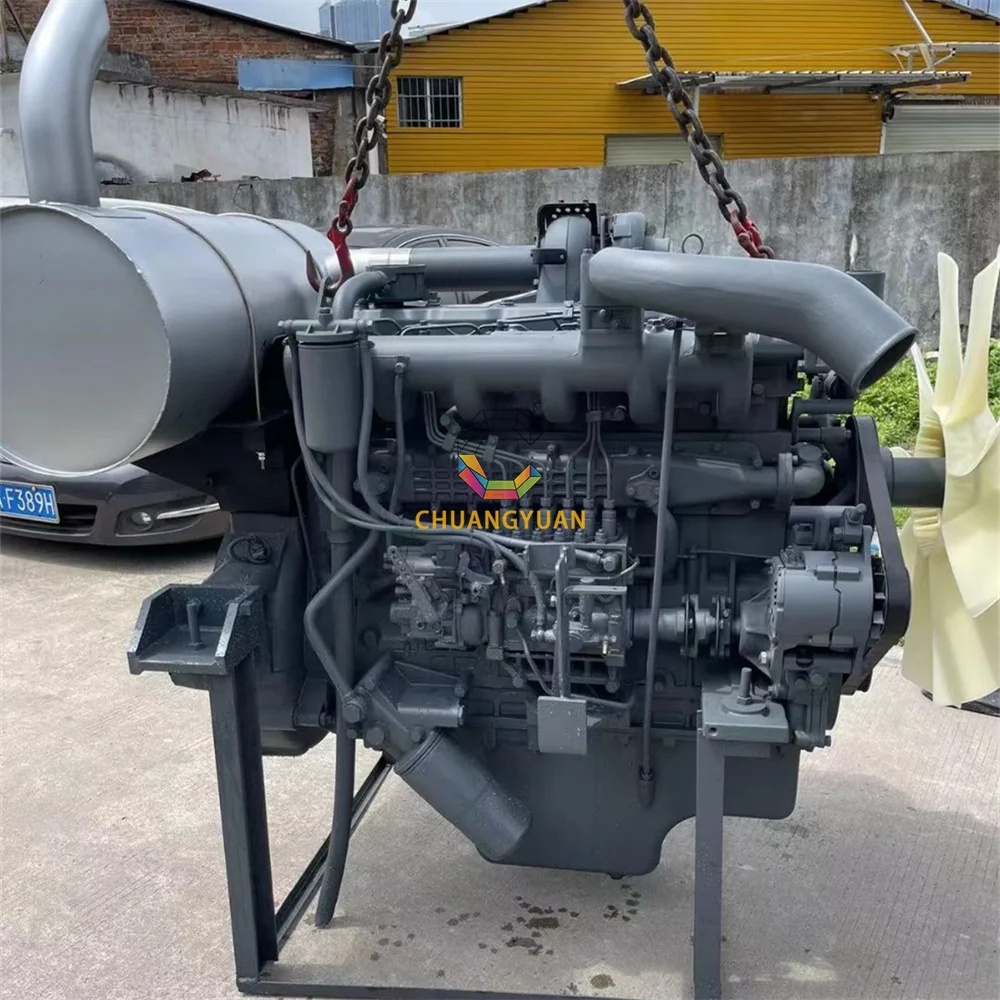 Machinery Engine DE12T Diesel Motor DE12TIS Complete Engine Assembly ...