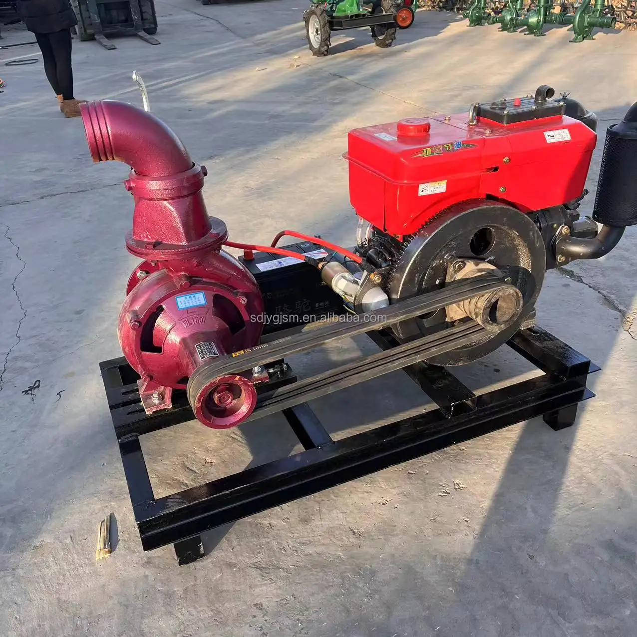 4-inch Water-cooled Diesel Pump,Agricultural Irrigation Machinery Pump ...