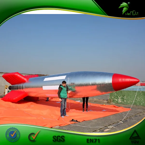 9m Inflatable Rocket Balloon,Custom Super Rocket Balloon Model - Buy ...
