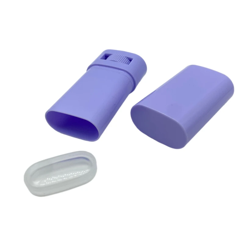20g Pp New Arrival Purple Color Square Shape Deodorant Stick Container ...