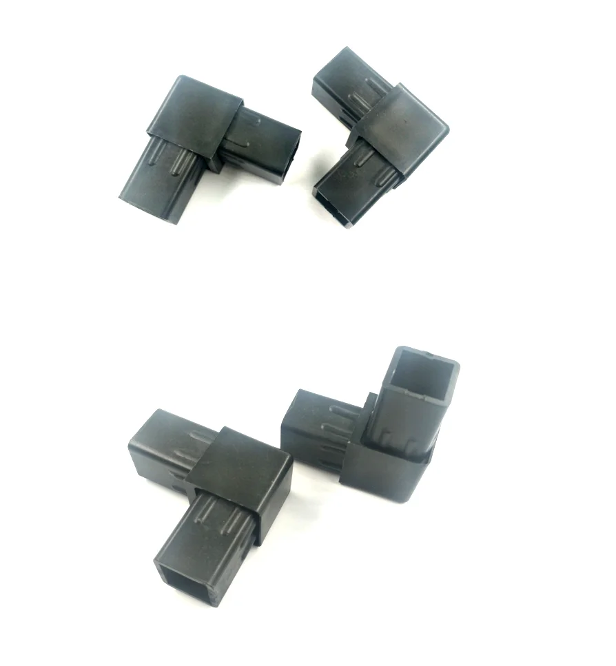 2 3 Way Plastic Connectors for Square Aluminum Tube