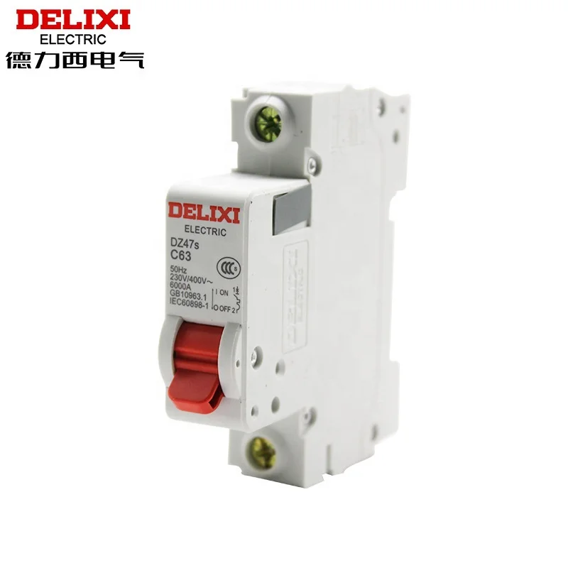 DELIXI Dz47s 1P C16A Miniature Circuit Breaker - High Quality