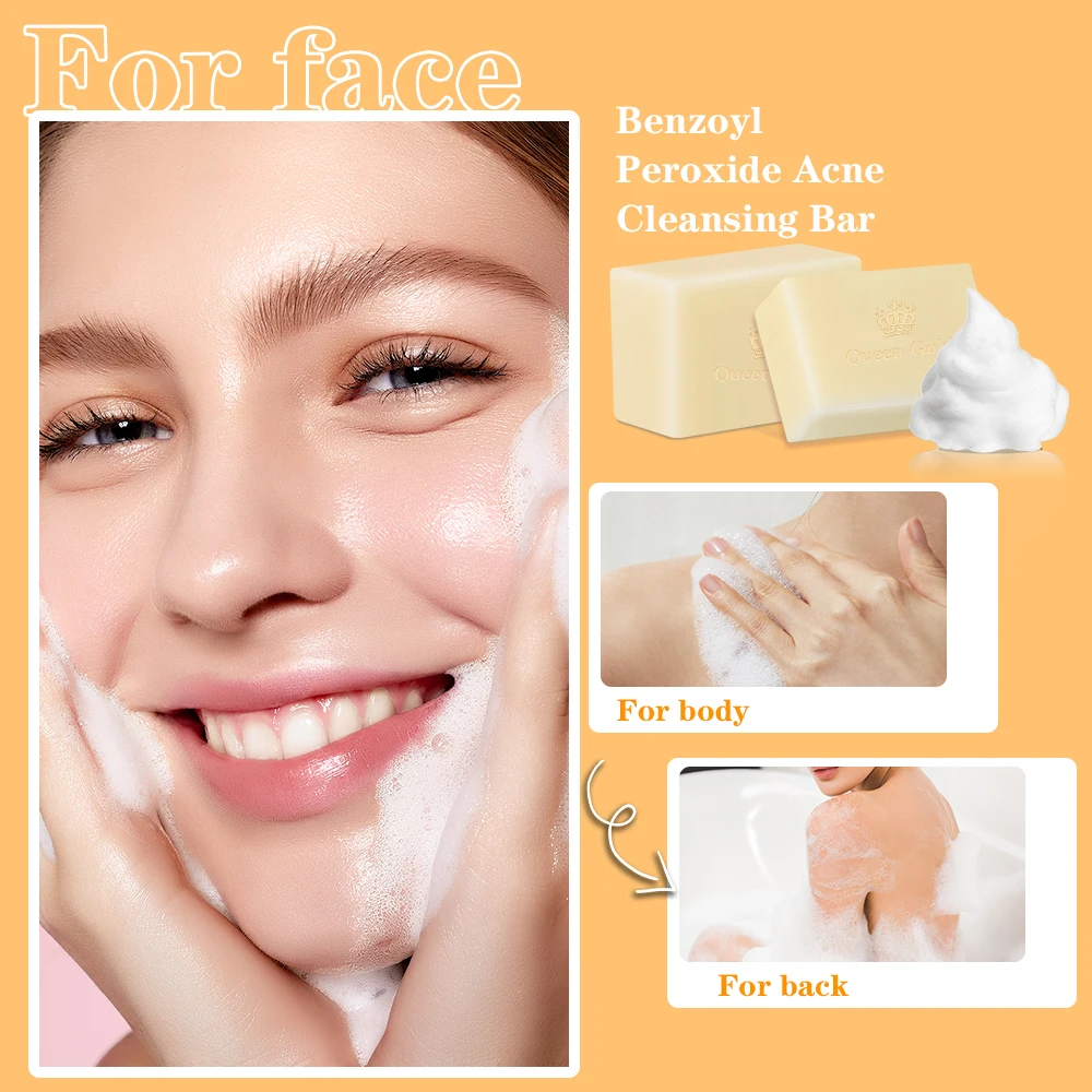 Wholesale Benzoyl Peroxide Powder Acne Soap - Deep Cleansing