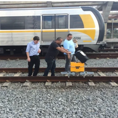 Single Rail 8-Channel EDDY CURRENT Track Inspection Flaw Detector ...