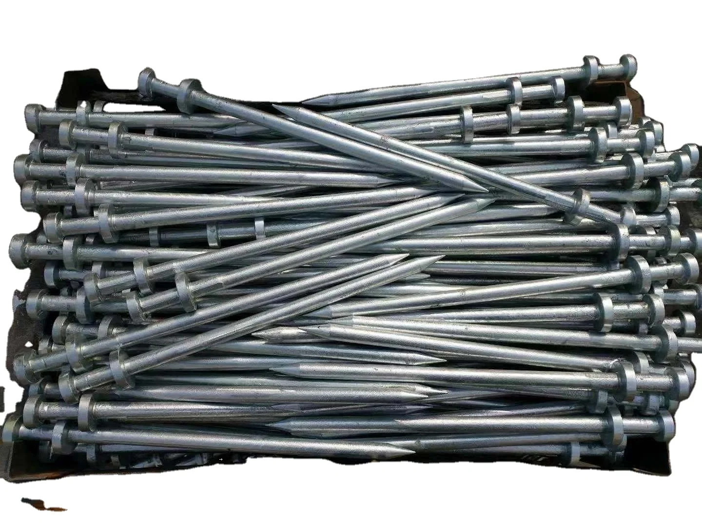 Metal Double Head Stakes for Frame and Pole Tents Pressure Treated Wood ...