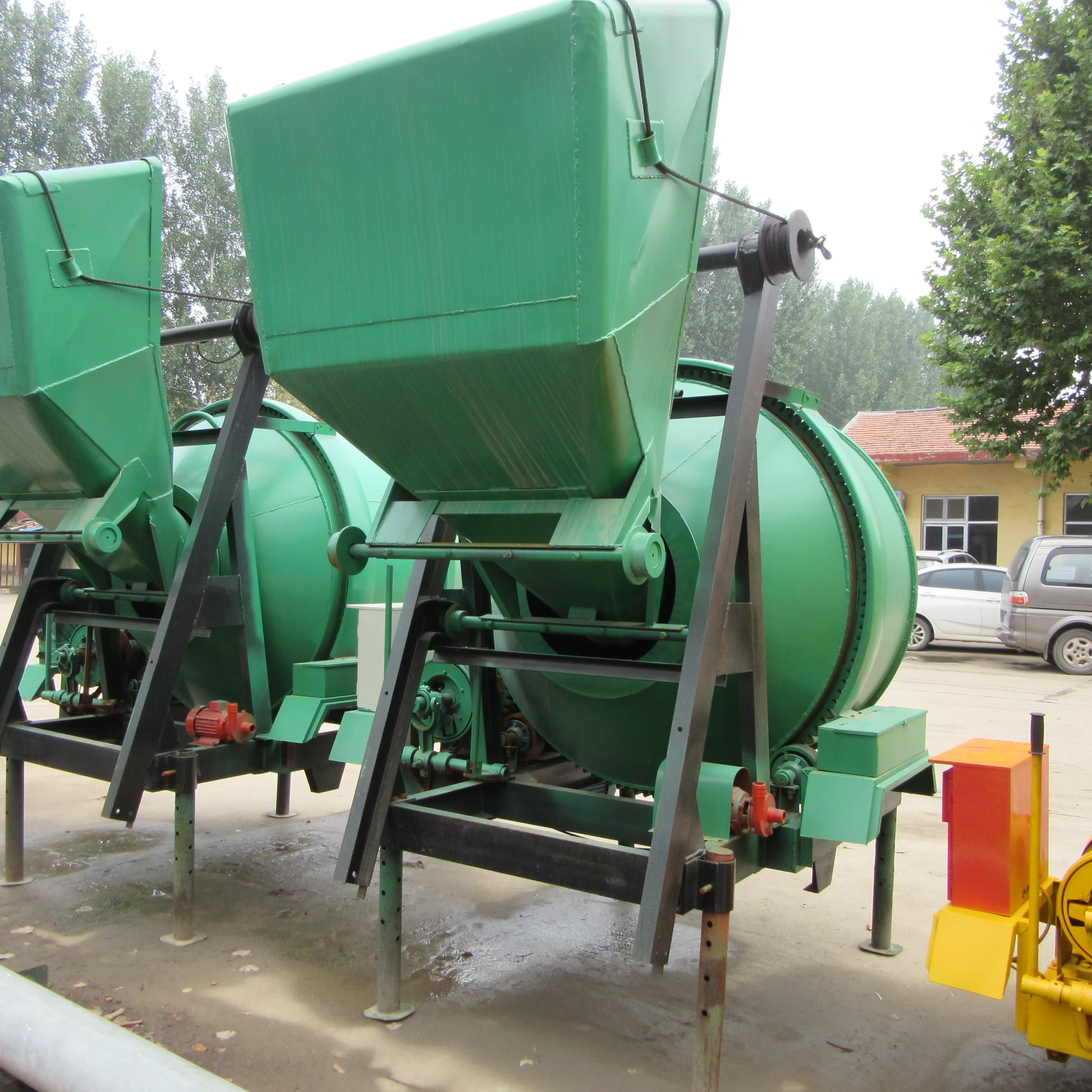 Different Models of Concrete Mixer With Skip and Pump Cement Machine ...