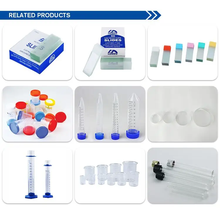 Hot Selling Laboratory Pear Shaped 200% 100ml Glass Centrifuge Tube
