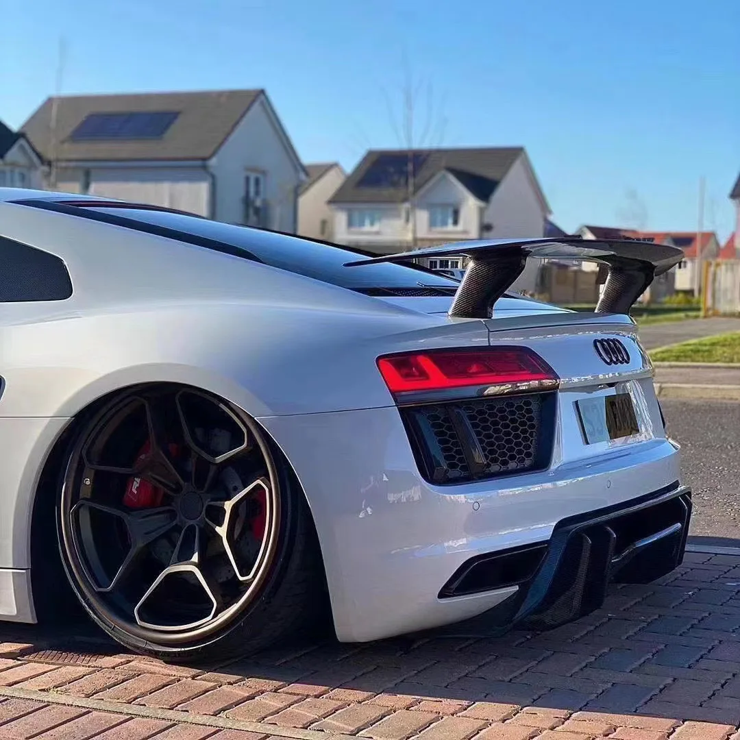 Vorsteiner Type Carbon Fiber Rear Wing Trunk Spoiler for Audi R8 V8 V10