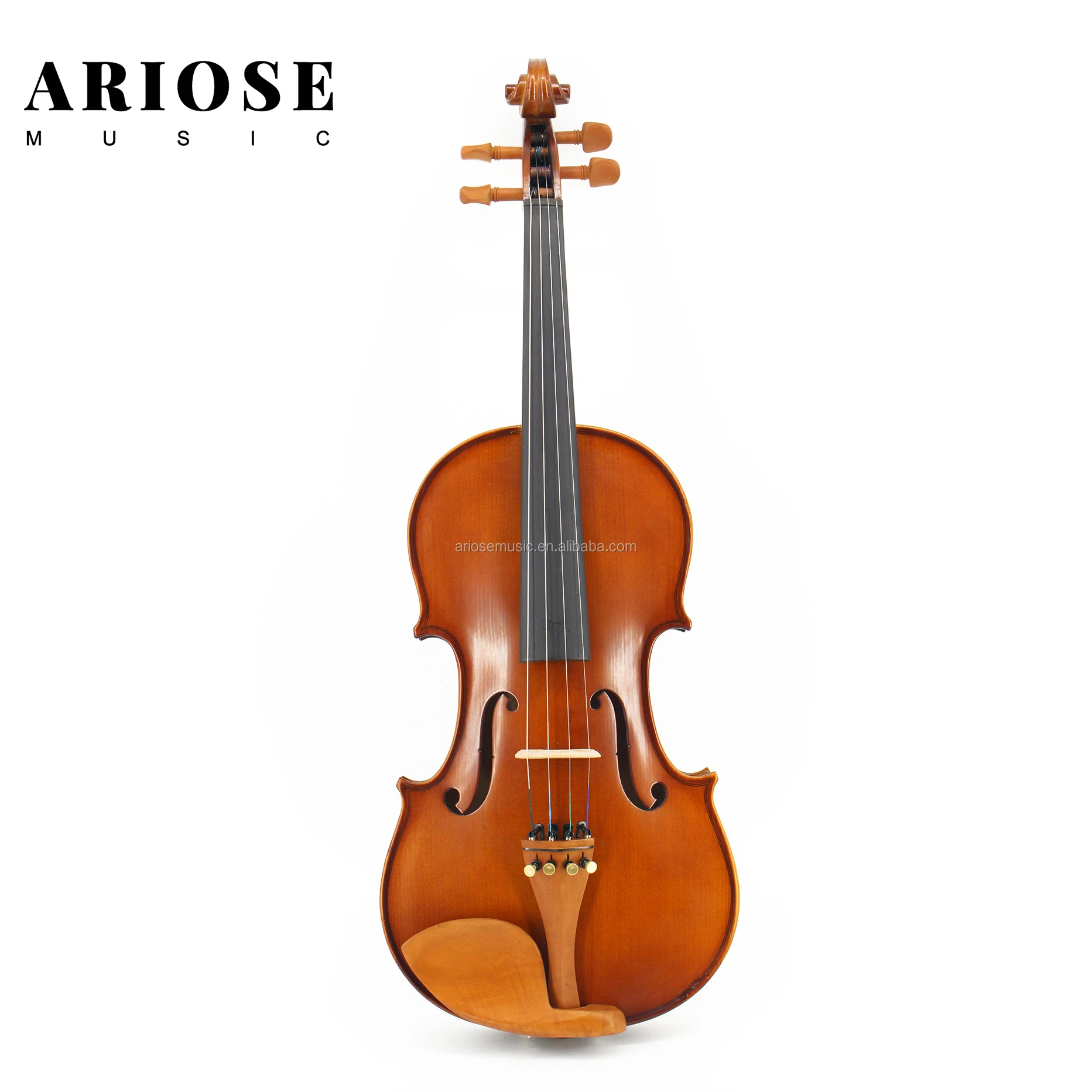 All Solid Flame Maple Matte Brown Professional Violins Wholesale With ...