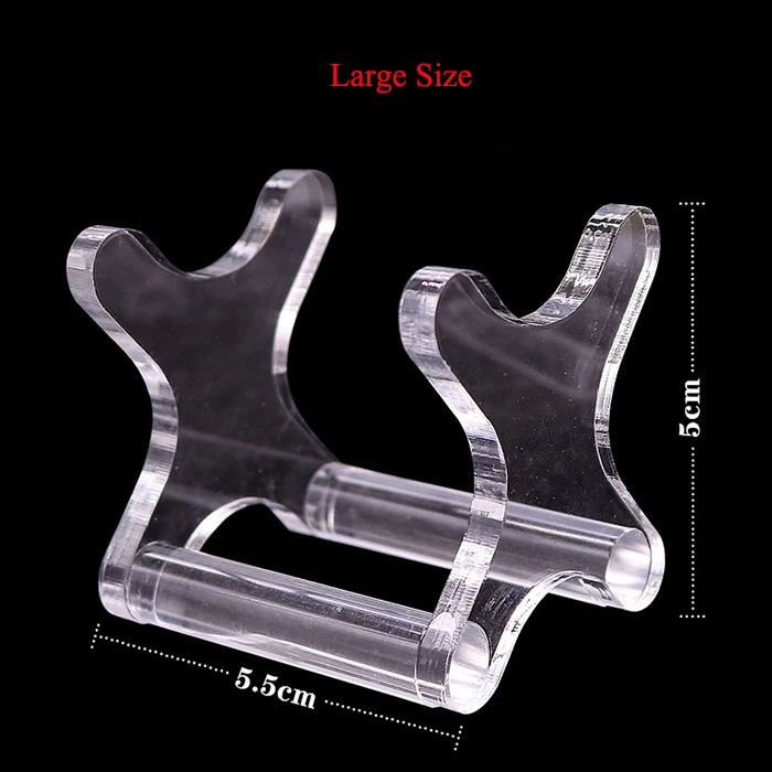 Clear Acrylic Fishing Lure Display Stands for Retail