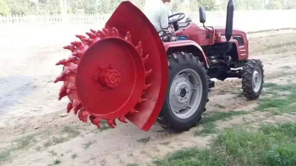 Trencher-disc Trencher-Wheel Trencher-Special for Concrete Pavement