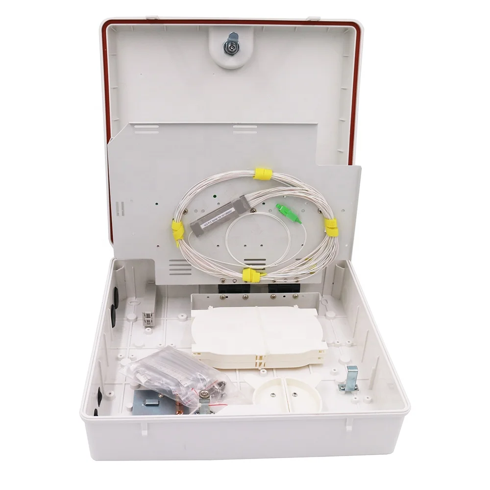 Springoptic Ftth Fdb Wall Pole Mounted Ftth 48 Core Fiber Optical Termination Box For ...