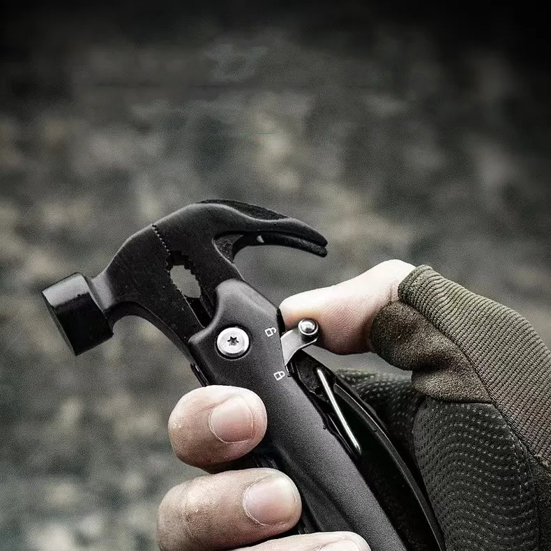 12 in 1hammer Multi-Tool - Multi-Functional Mini Hammer Camping Gear ...