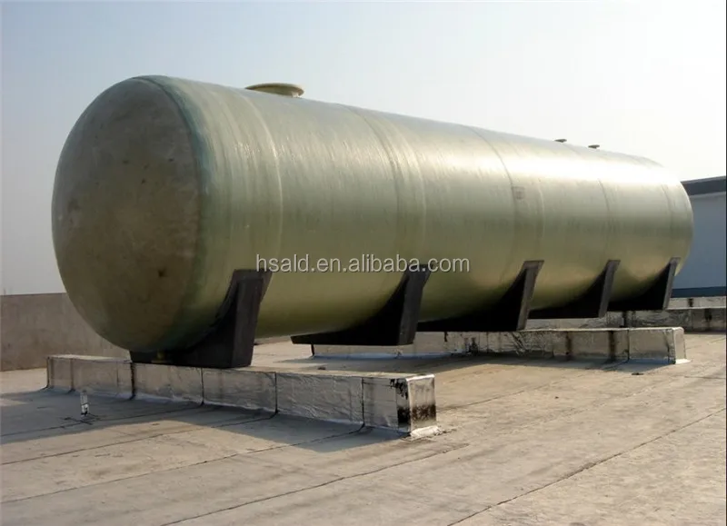 FRP Horizontal Storage Tanks for Naoh Solution - Durable & Versatile