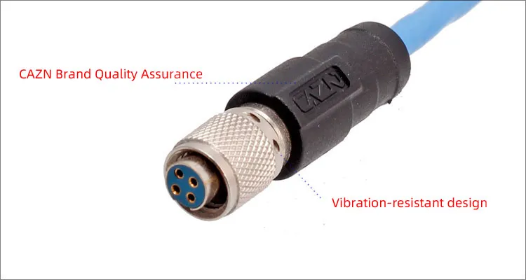 4 Pin Jack CTC AC230 Triaxial Connector - CE Certified Waterproof 7A ...
