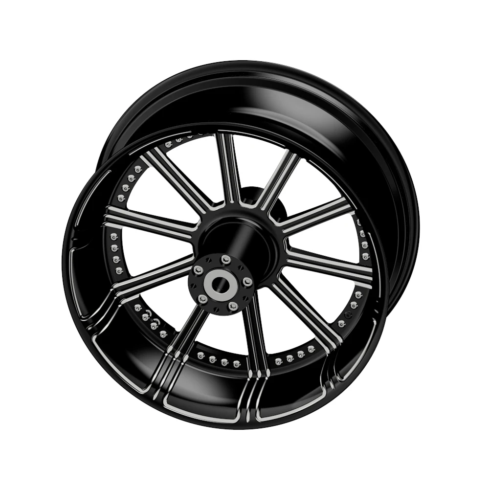 18 Inch Forged Aluminum Alloy Wheel For Harley Davidson 08-20 Non Abs ...