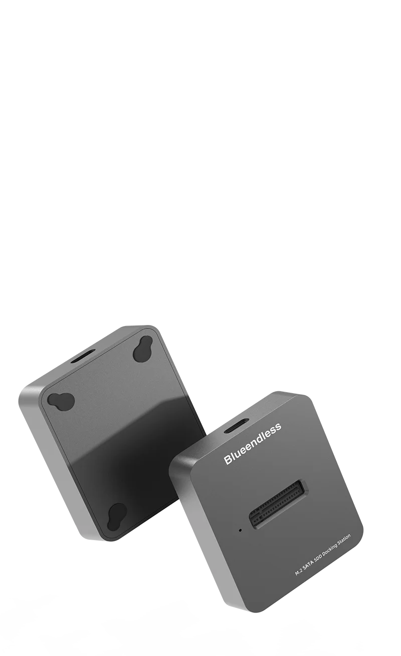 Mini Docking Station M.2 Nvme To Type C Nvme Enclosure Single Bay ...