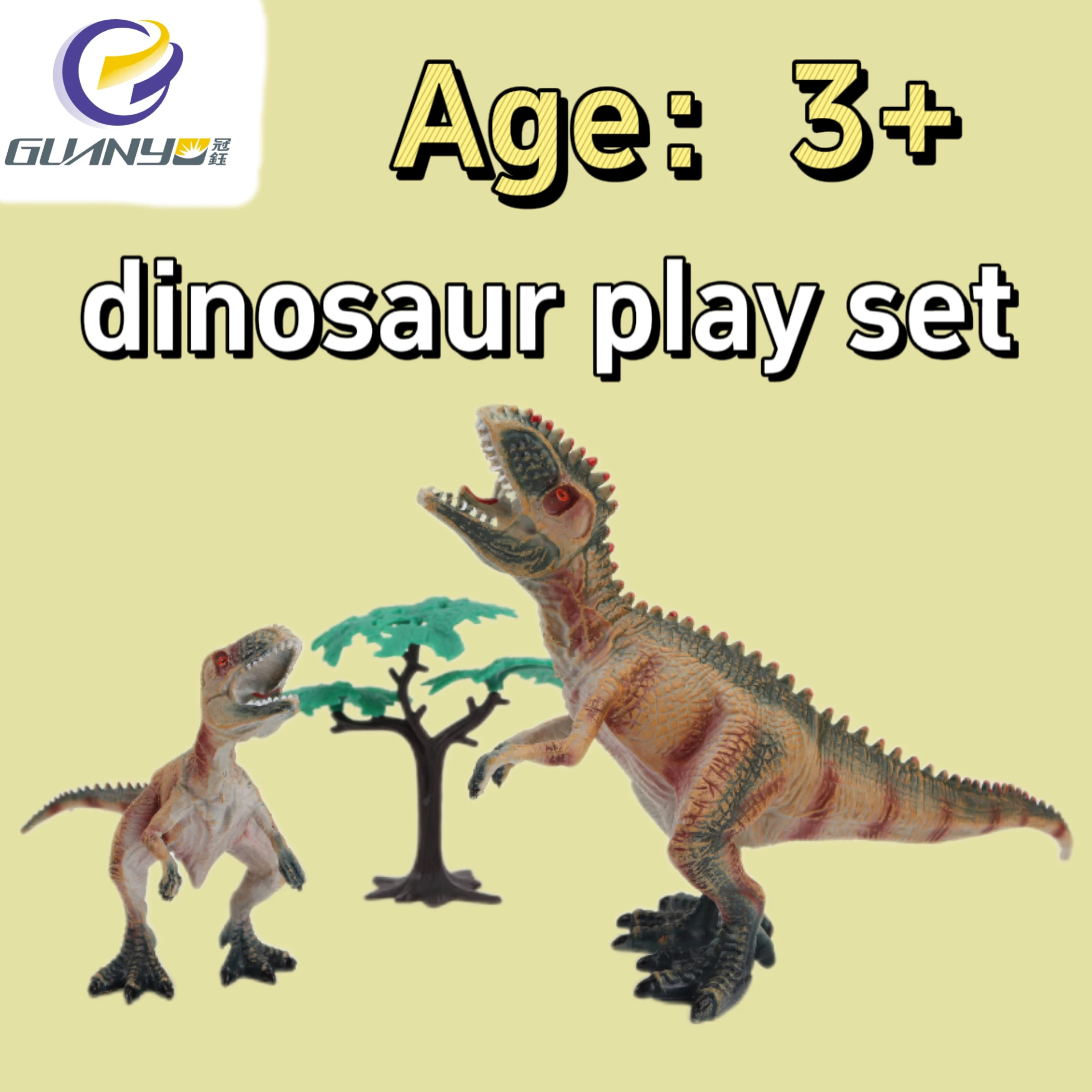 Giganotosaurus Dinosaur Play Set Children's Simulated Dinosaur Animal ...