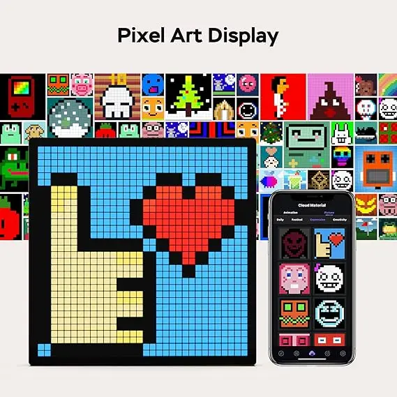 Idotmatrix LED Pixel Display - Programmable Art Control