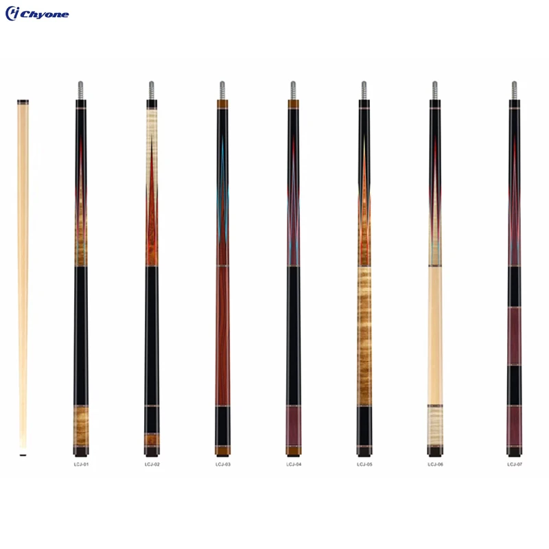 Handmade Curly Maple Wood with Ebony Inlay Billiard Pool Cue Carom Cue ...
