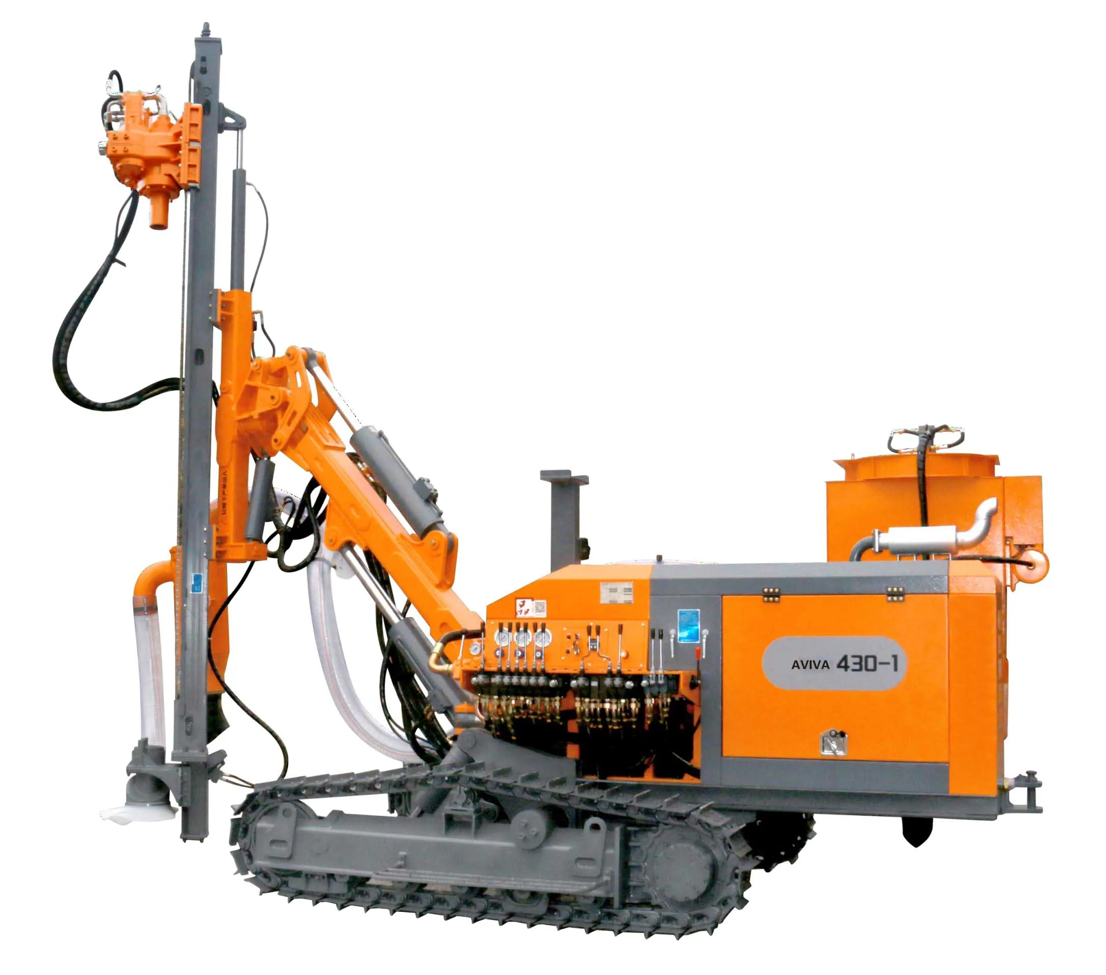 Chinese Portable Mine Quarry Crawler Hydraulic Integrated Borehole ...