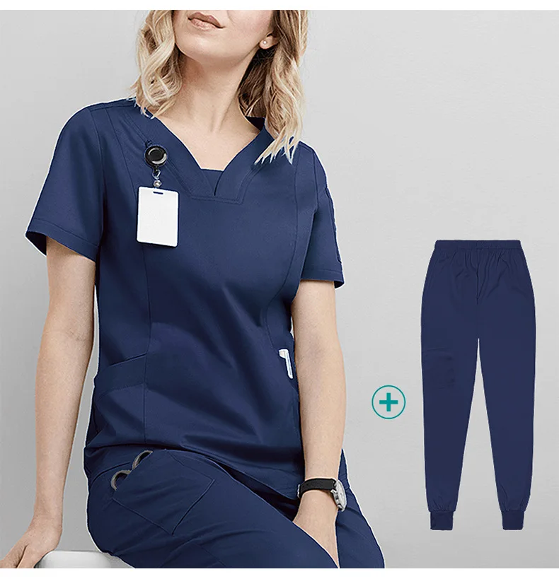 Custom Scrubs Uniforms Medical Scrubs Uniforms Sets Wholesale Stretchy ...