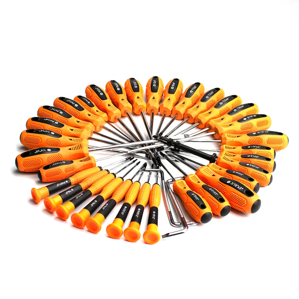 100pcs Multi-use Mixed Professional Screwdriver Socket Kit Screw Driver ...