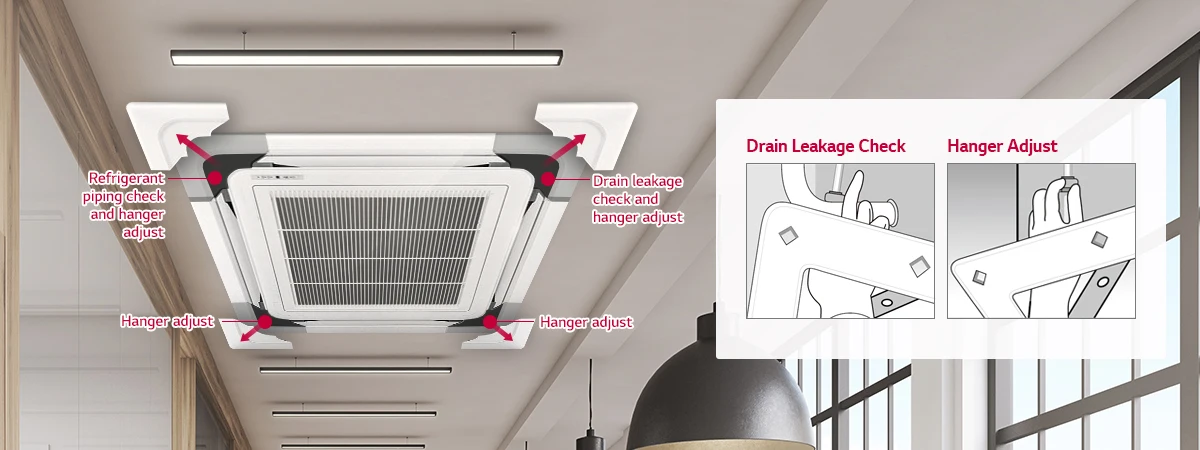 LG Ceiling Cassette AC - Efficient Cooling Solutions