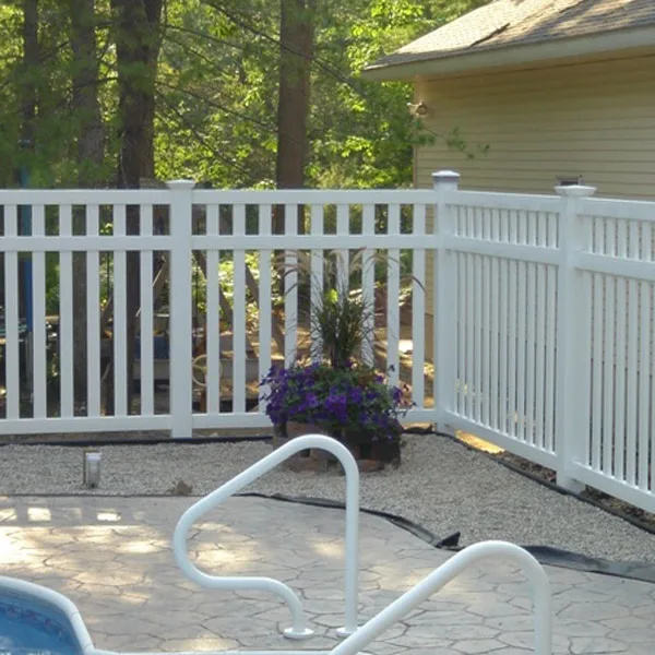 Durable PVC Plastic Yard Gates Fence Gate - 30 Year Warranty