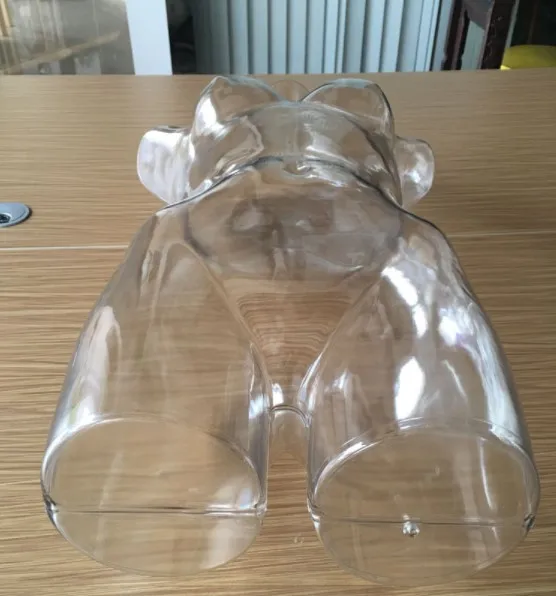 Modern Mannequin Transparent Clear Women Female Body Plastic For Sale ...