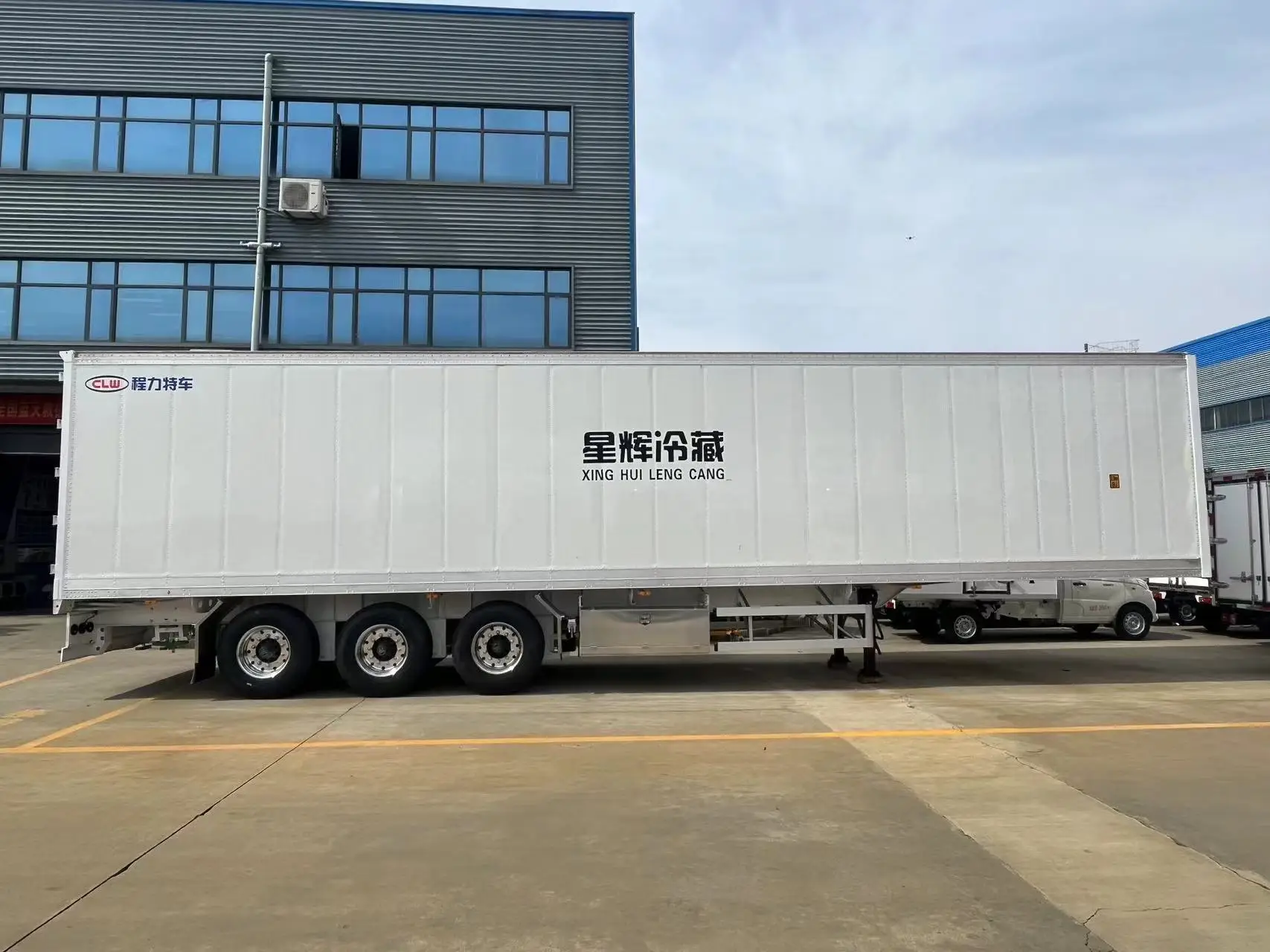 40ft Refrigerated Trailer Reefer Trailer Thermoking Carrier Automatic ...
