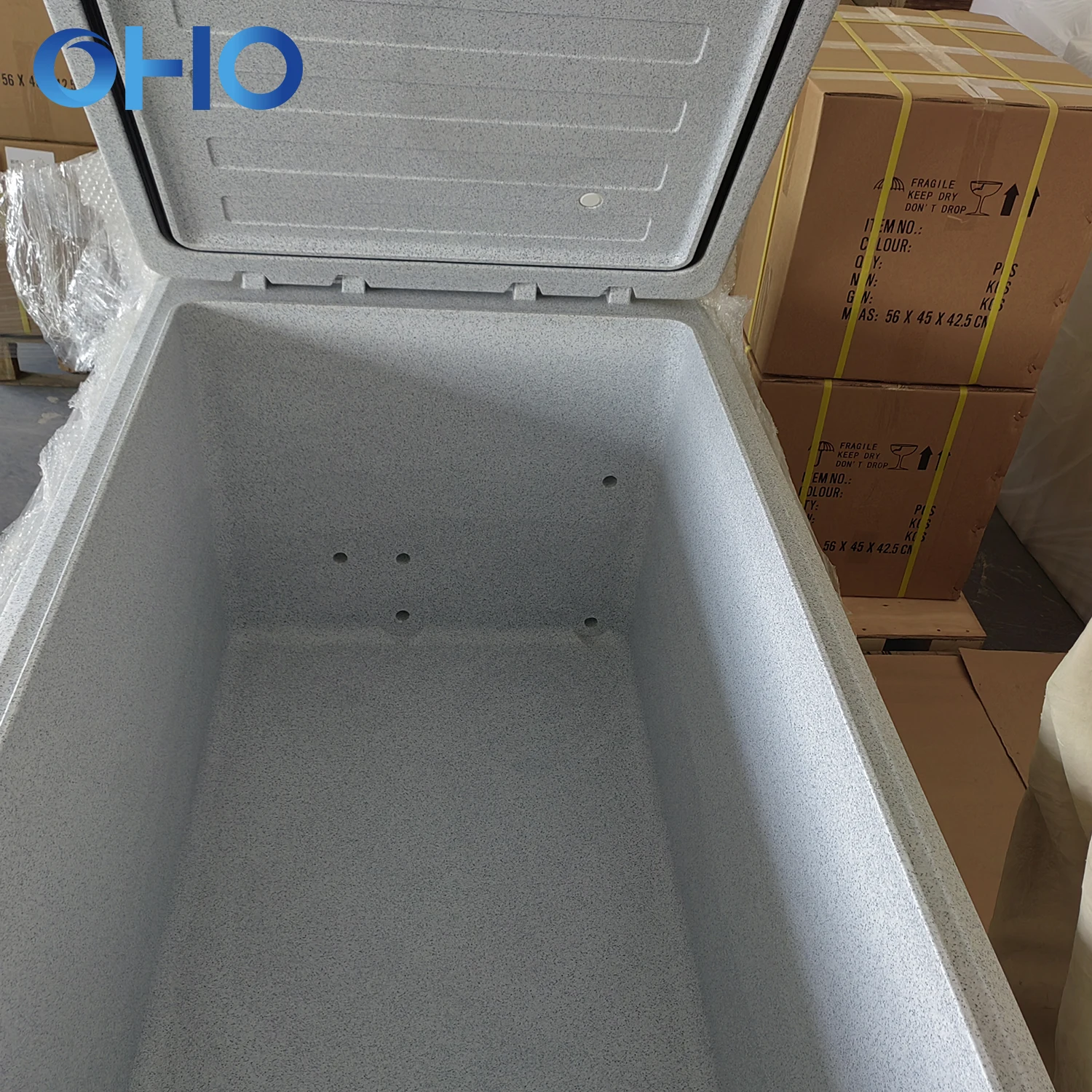 OHO Plastic Ice Bath Set Durable Cold Plunge With Chiller for Outdoor ...