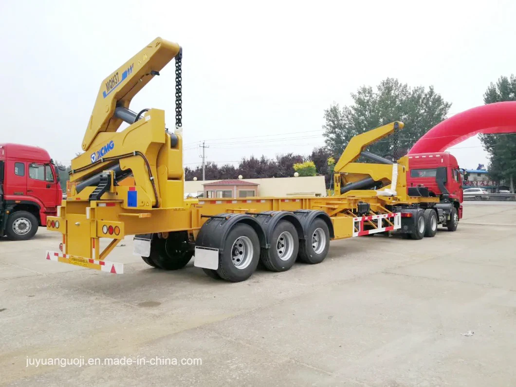 20ft Container Self Load Skeleton Chassis Semi Trailers 40ft Self ...
