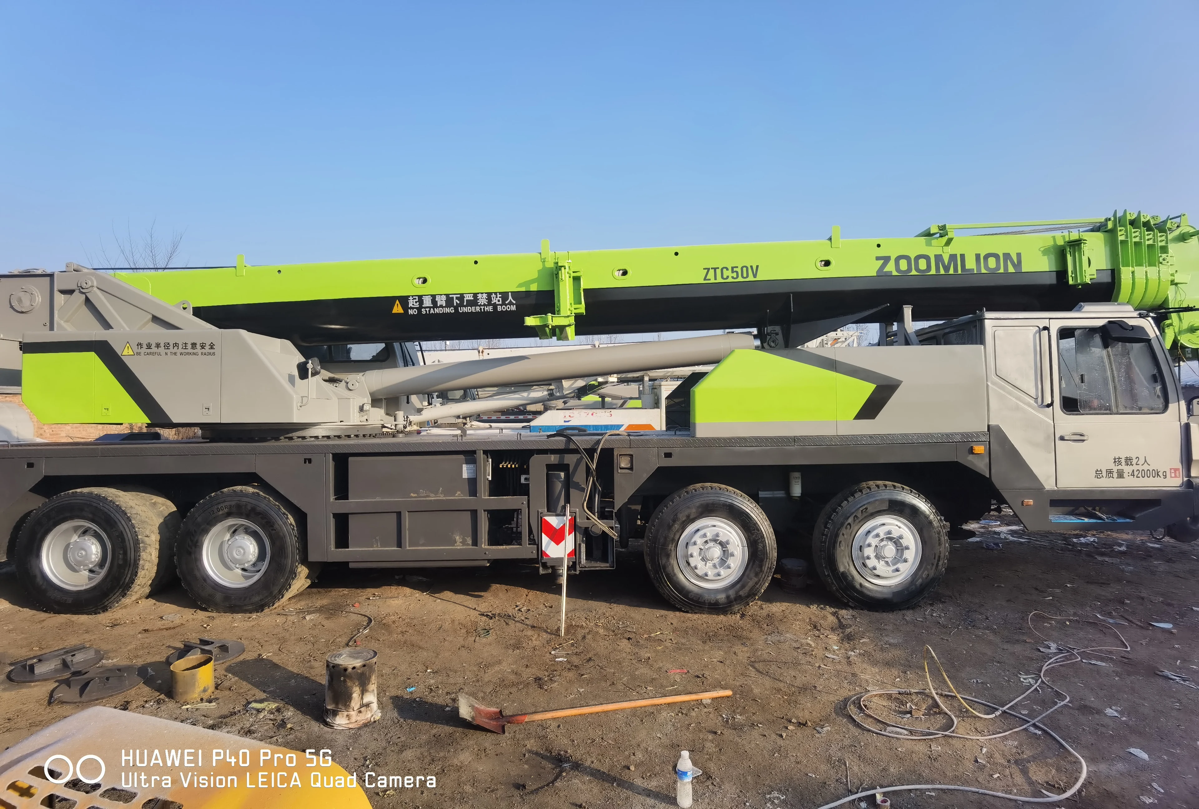 25 Ton Truck Crane Zoomlion Ztc250v Mobile Cranes High Quality Factory ...