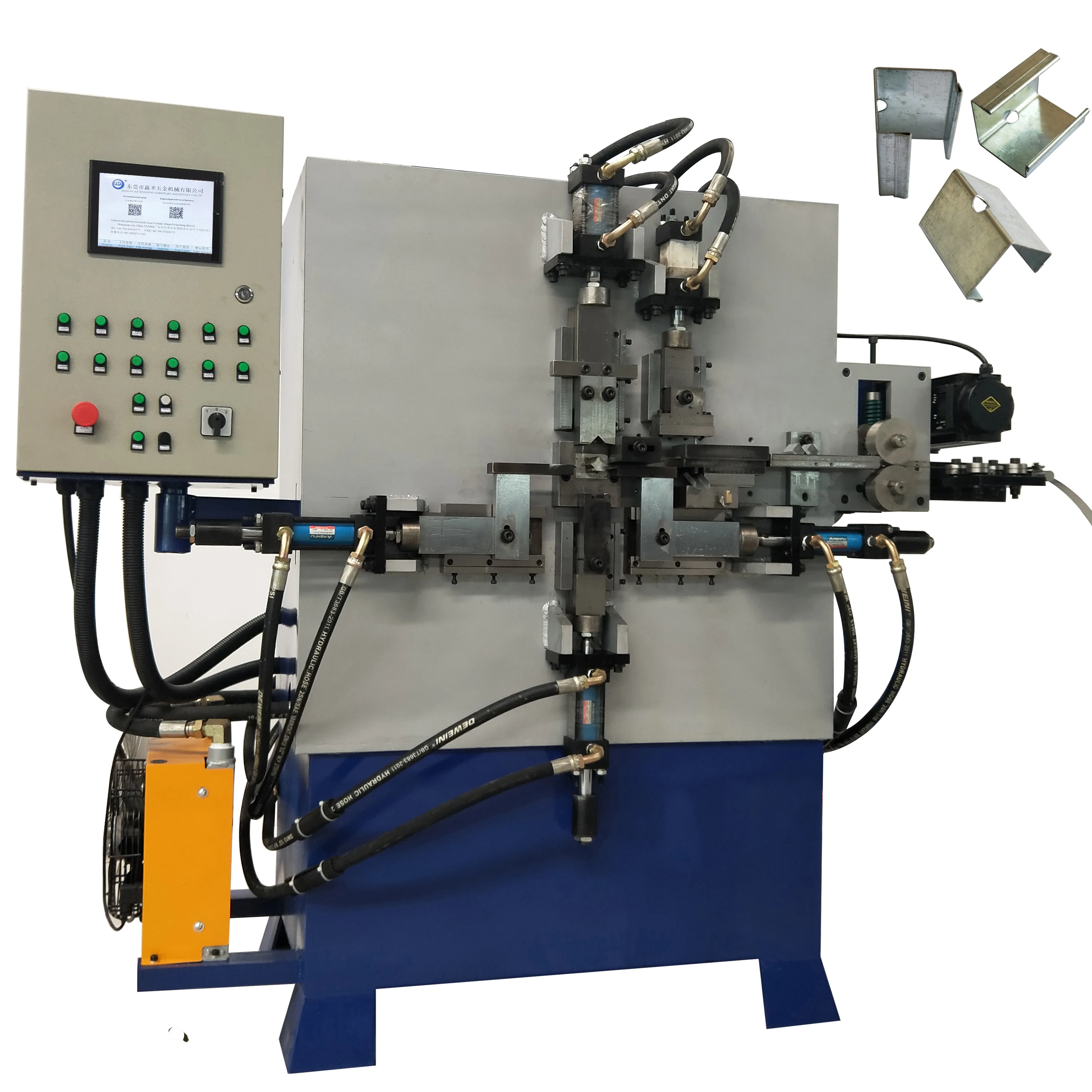 Flat Strip Forming Punching Metal Sheet Bending Machine Better Than ...
