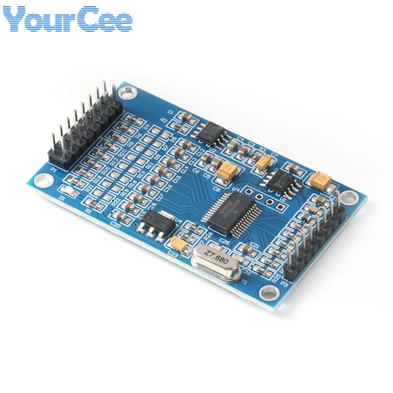 ADS1256 24bit 8 Channel ADC Module - High Precision Data Acquisition