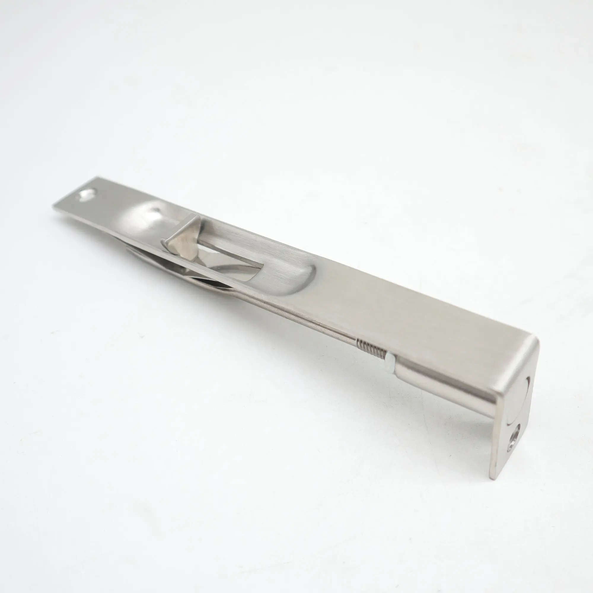 Stainless Steel Door Flush Bolt Latch L Type Lever Action Flush Slide ...