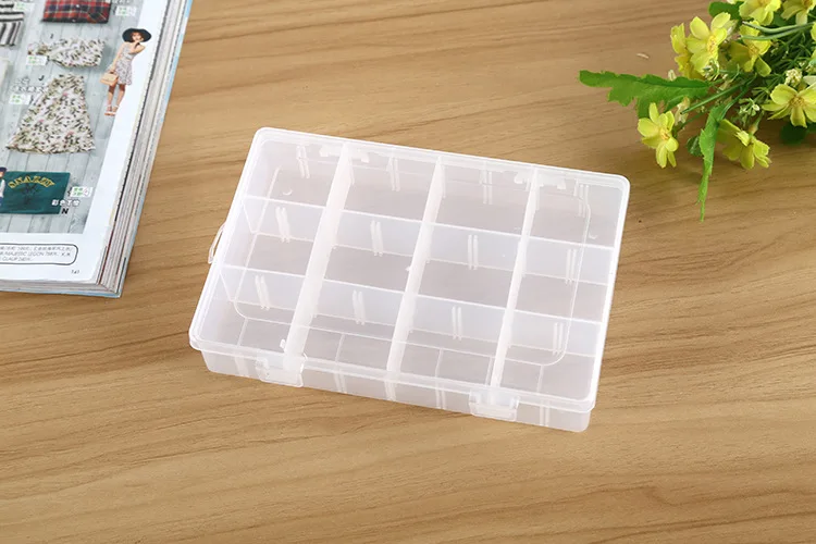 24 Grids Removable Plastic Storage Box - Organize with Ease