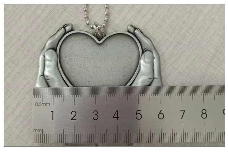 Modern Art Blank Sublimation Loss Heat Transfer Handheld Heart-Shaped ...