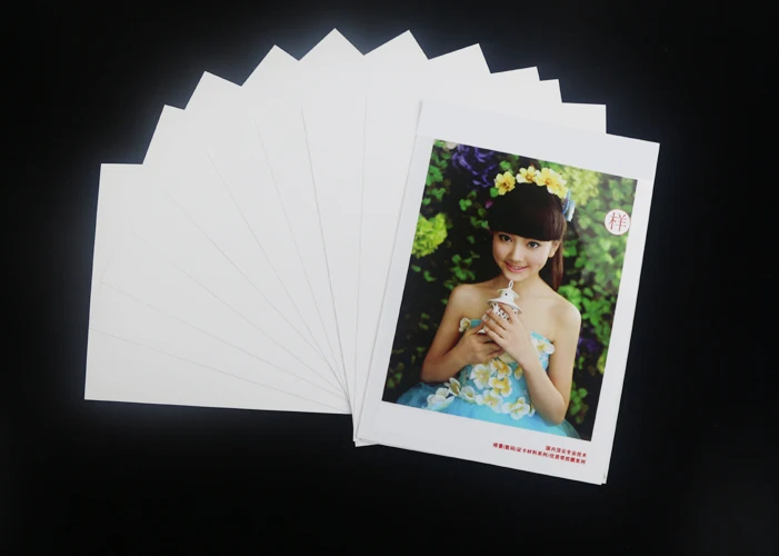 A3 A4 Size Inkjet / Laser/digital Pvc Printing Sheet For Pvc Card ...