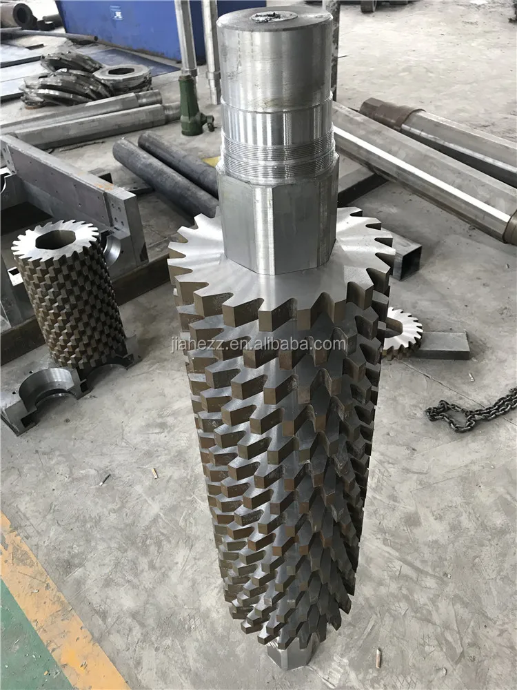 JHT DS500 Double Shaft Shredder - Efficient Plastic Recycling