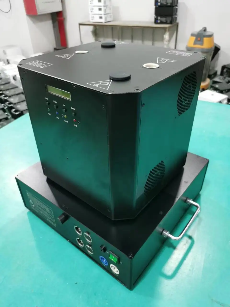 Sp 1300w Double Head Rotational Cold Sparklers 360 Degree Spark Machine ...