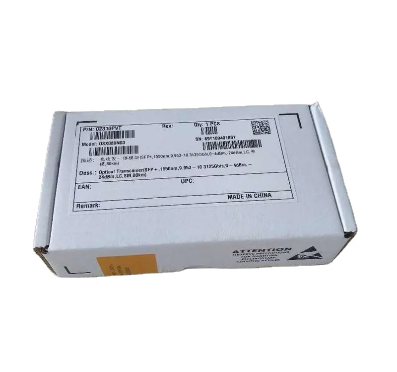 10G SFP+ Module - 1550nm, 80km, 1 Year Warranty, China